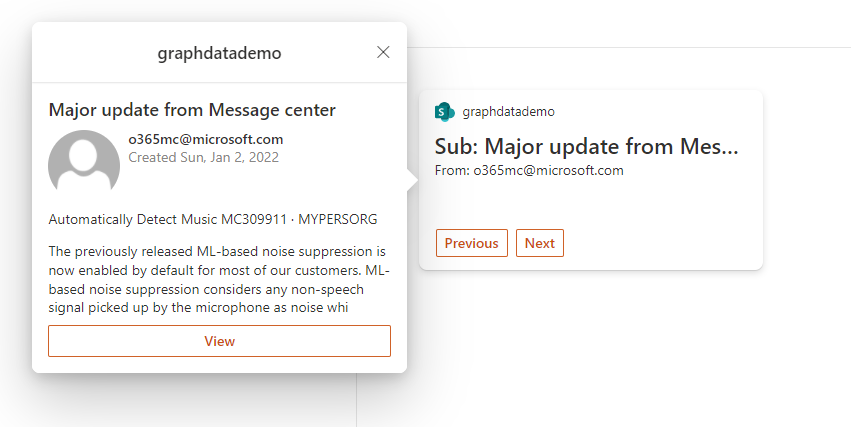 How to call and show Graph API data in SPFx Adaptive Card Extensions(ACEs)