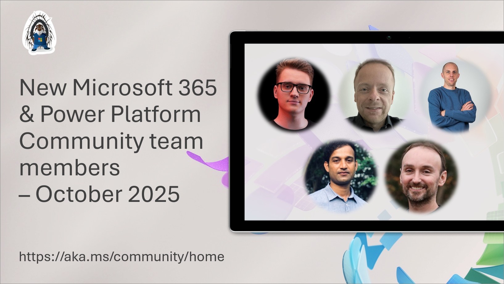 New Microsoft 365 & Power Platform Community coordination team members ...
