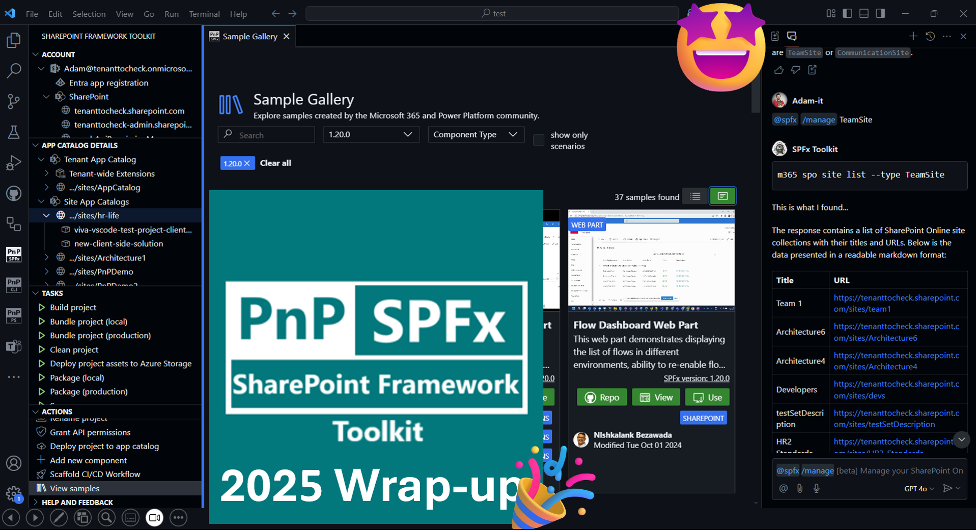 SharePoint Framework Toolkit 2025 wrap up