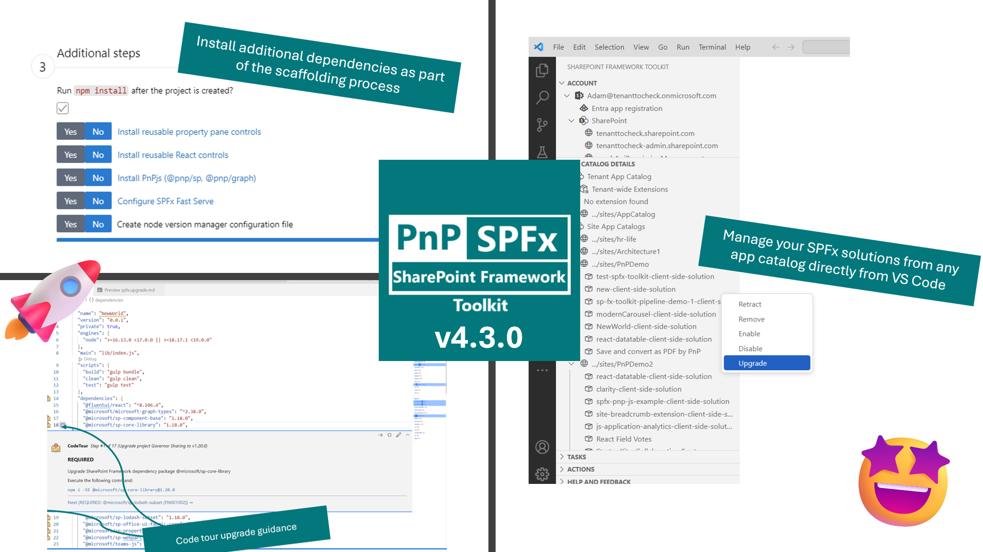 SharePoint Framework Toolkit v4.3.0 minor release