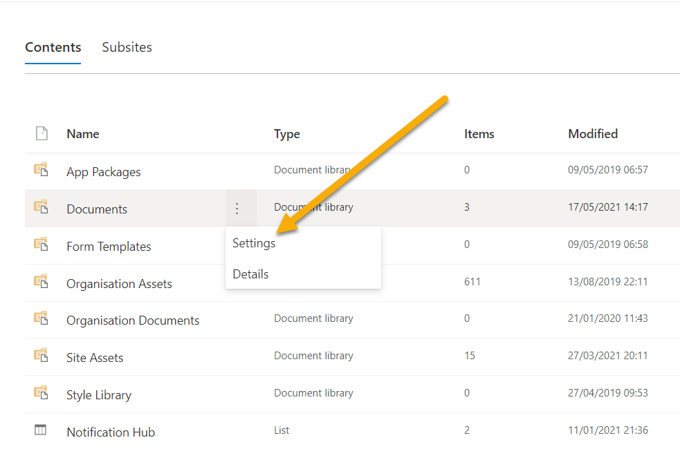 Remove Delete Option On A Document Library PnP Samples