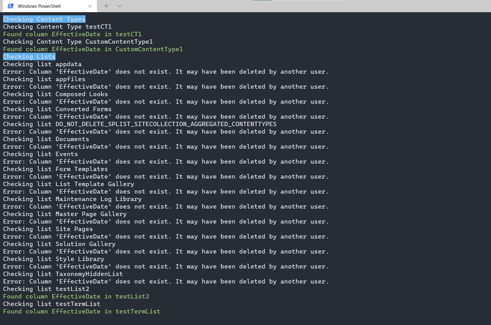 Clean Up Unwanted Site Columns From Content Types And Lists Libraries PnP Samples