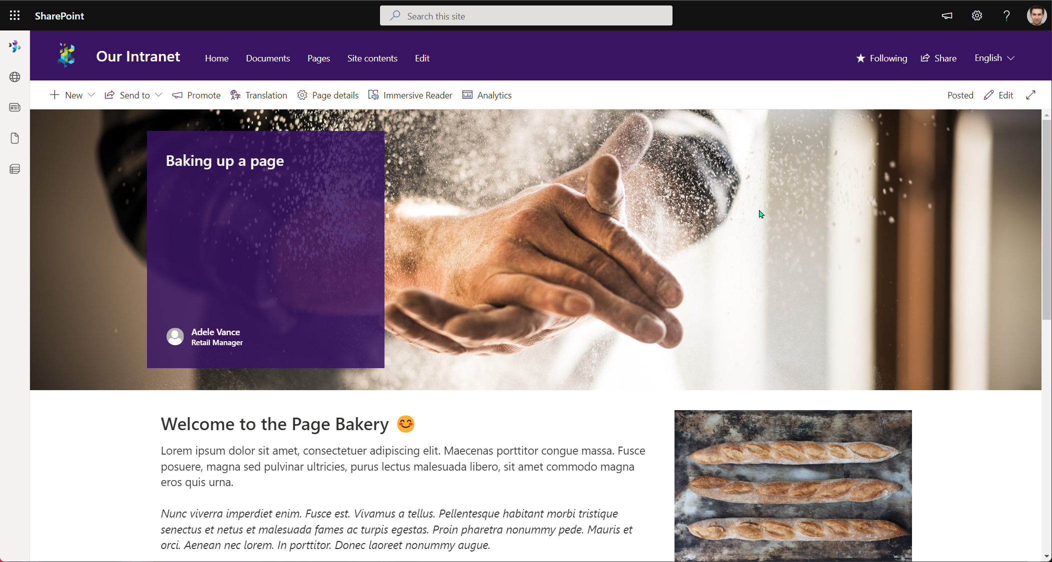 Create Modern SharePoint Pages And Add Web Parts PnP Samples