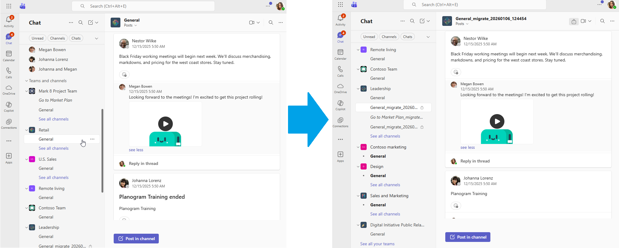 Migrate Teams Channel Messages | PnP Samples